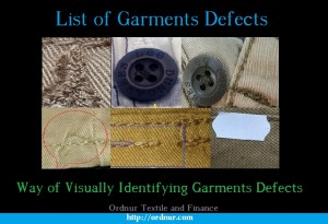 Garments Defects Identification - ORDNUR