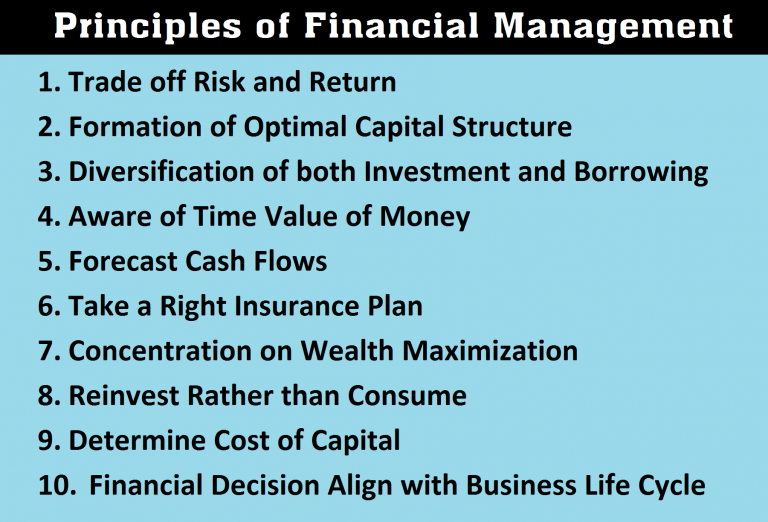 10 Principles of Financial Management - ORDNUR