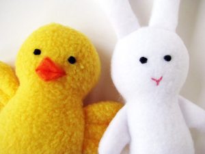 How to Make Chick and Bunny: Tutorial + Pattern - ORDNUR